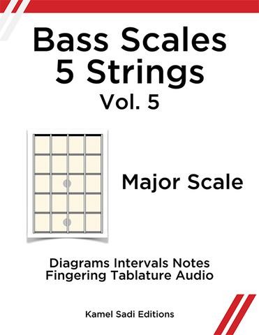Bass Guitar 5 Strings Scales